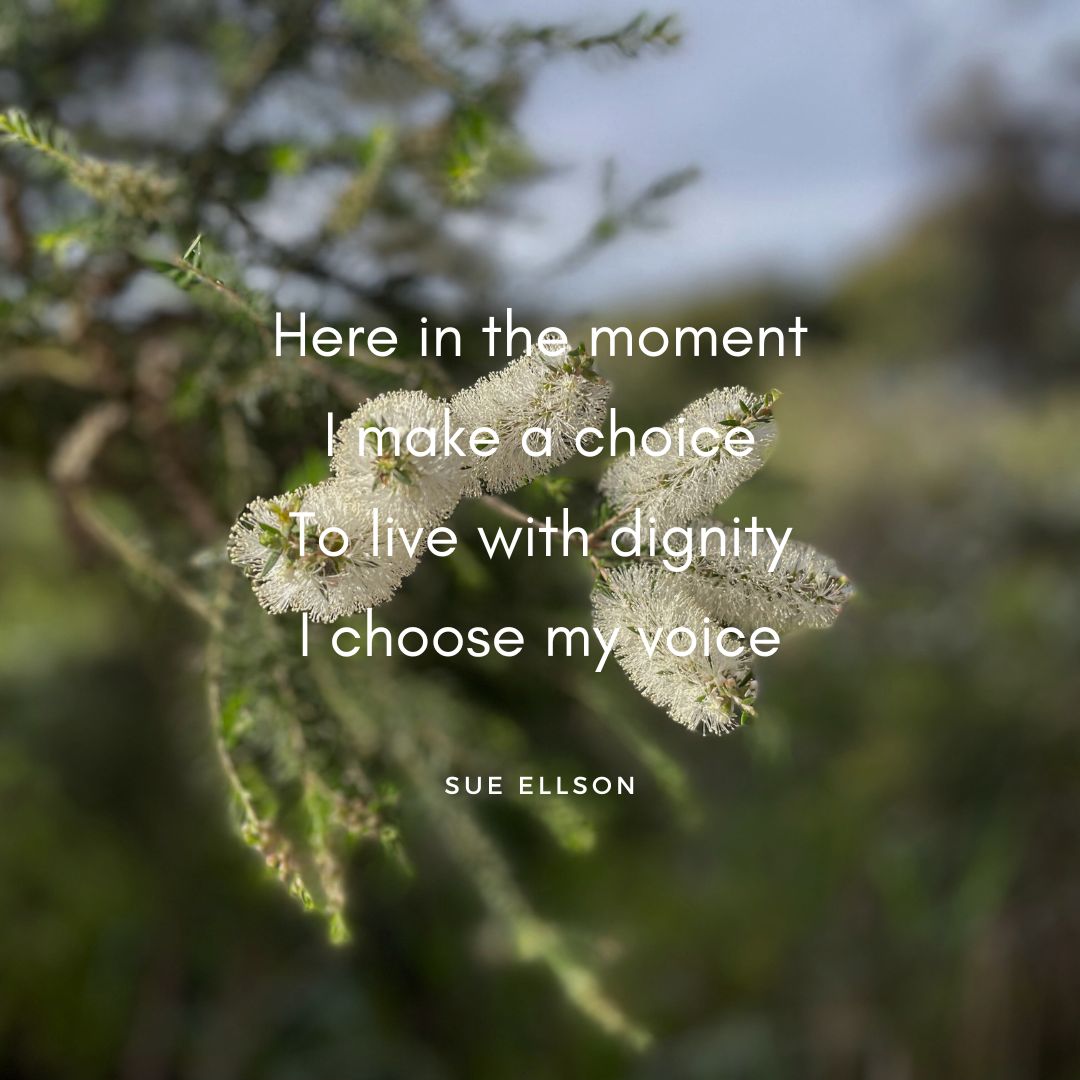 Dignity Poem - Sue Ellson