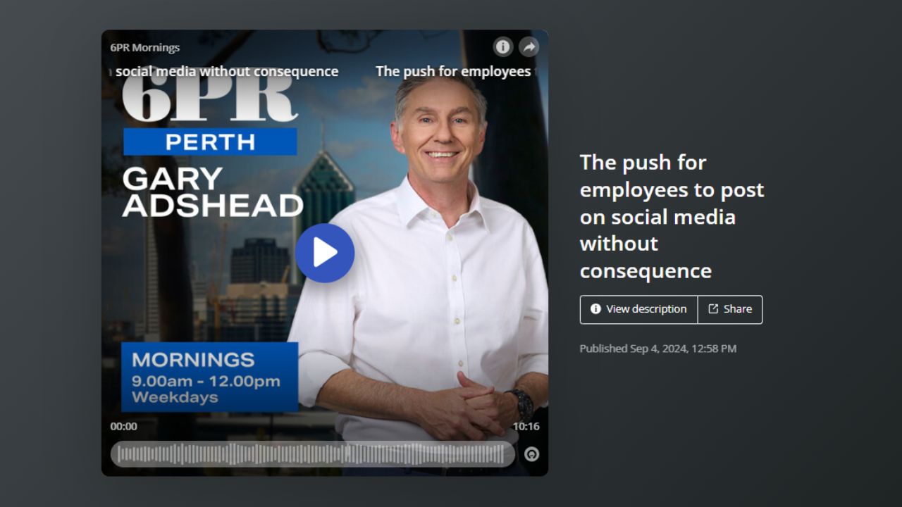The push for employees to post on social media without consequence on ...